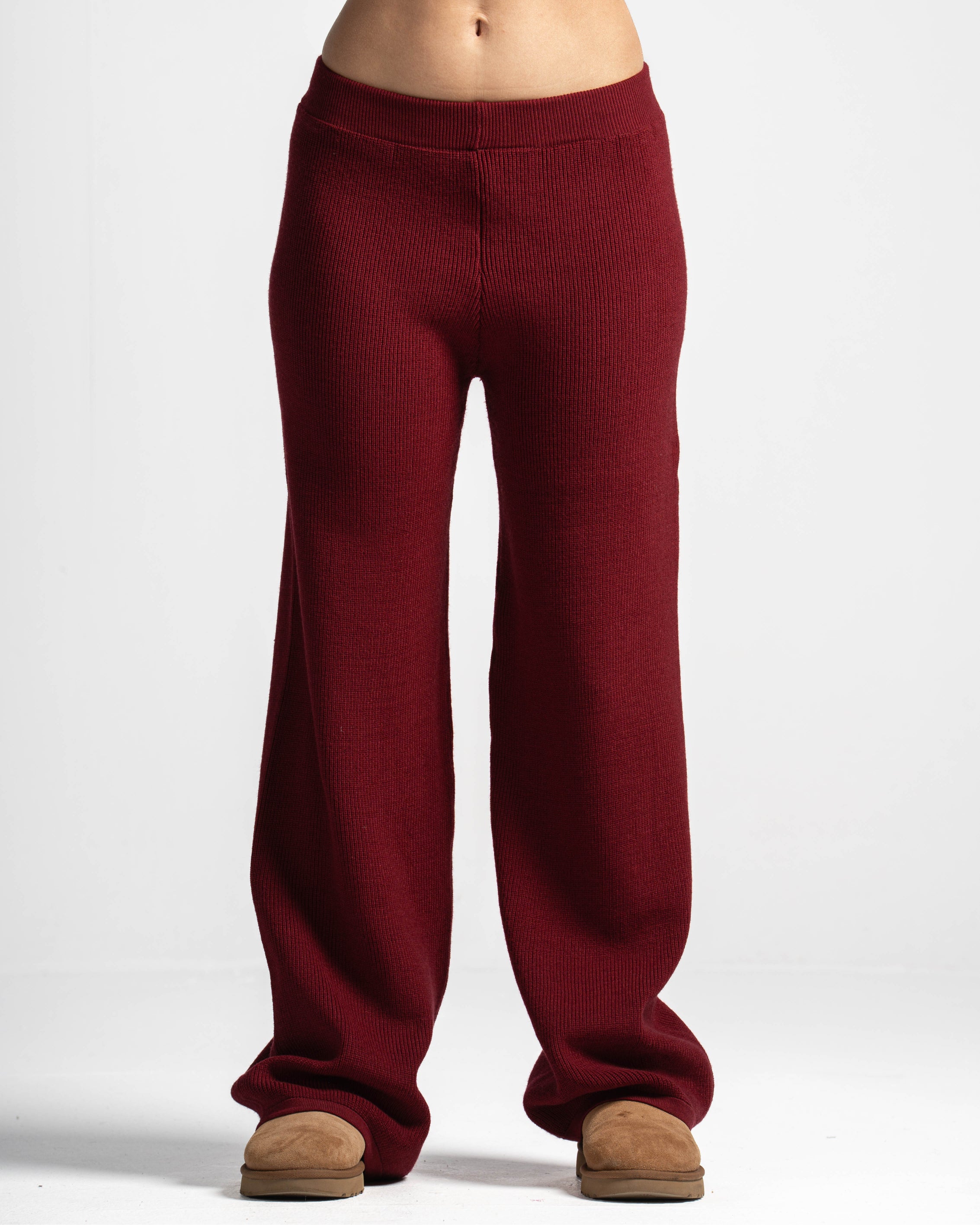 The criss cross pants-burgundy – Staqqs Clo